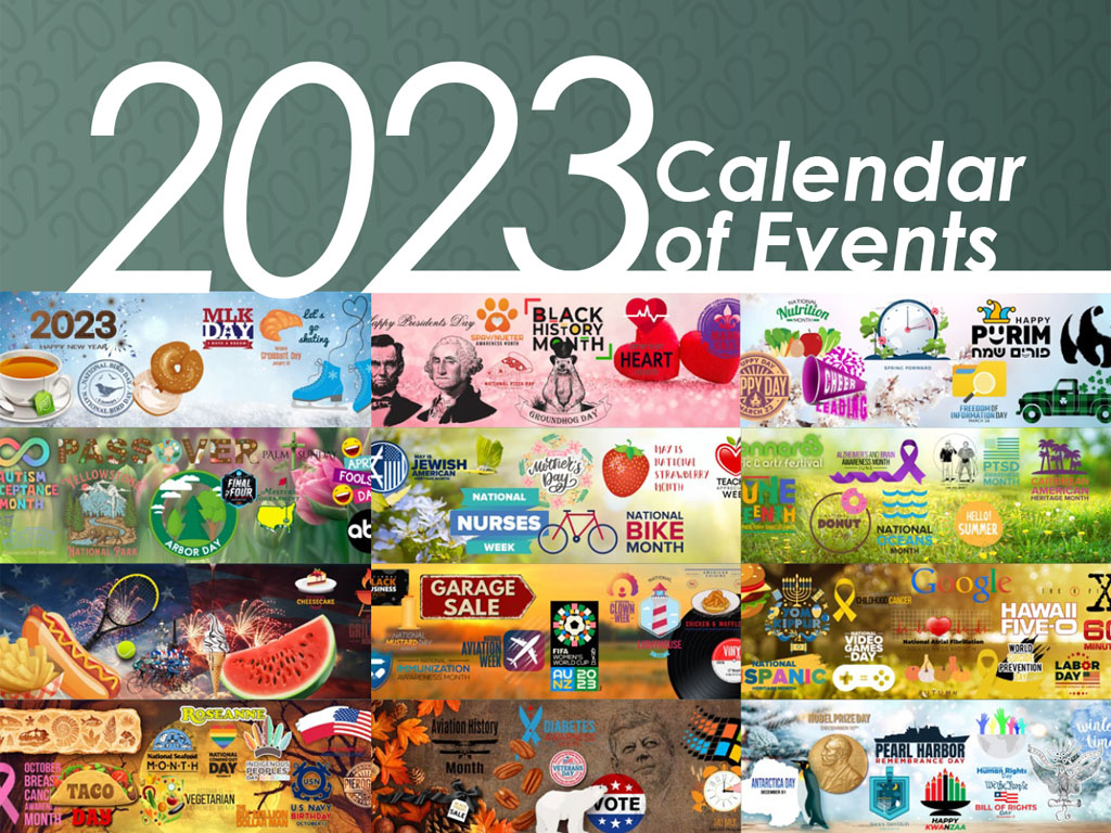 2023 Calendar of Events - Media Group Online